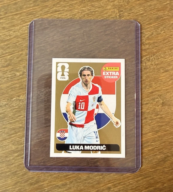 PANINI FIFA WORLD Cup 2026 Gold Extra Sticker #10 Luka Modrić £5.45 ...
