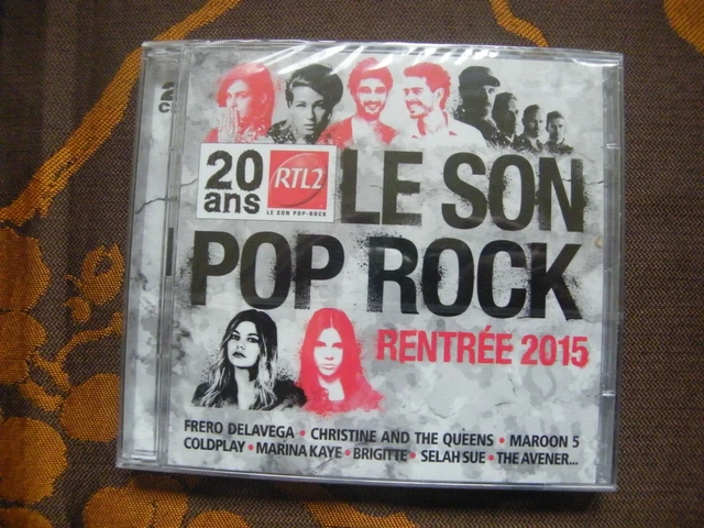DOUBLE CD COMPILATION LE SON POP ROCK Rentrée 2015 (20 Ans RTL 2) NEUF ...