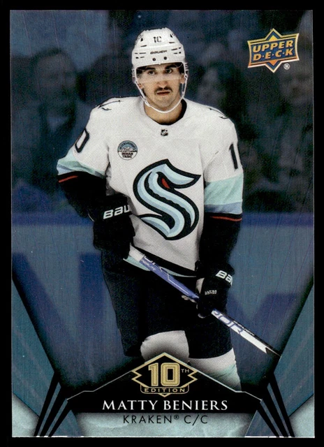 MATTY BENIERS 2024-25 Upper Deck Tim Hortons 10 Edition #75 NHL Card $3 ...