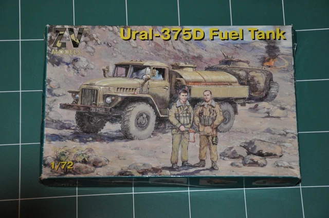 URAL-375D FUEL TANK / ZV Models / No. 72003 / 1:72 EUR 10,00 - PicClick FR