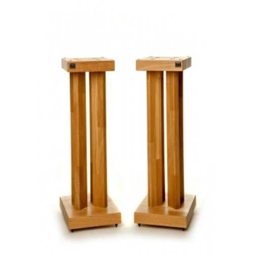 HI-FI RACKS X50 Small Speaker Stands Walnut 700mm £200.00 - PicClick UK