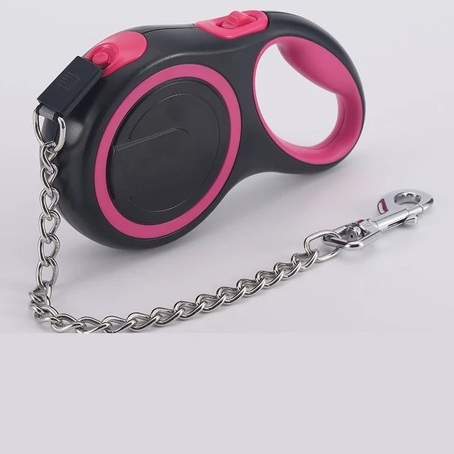 HEAVY DUTY LARGE Dog Puppy Extendable Retractable Lead Set 8M Up To ...