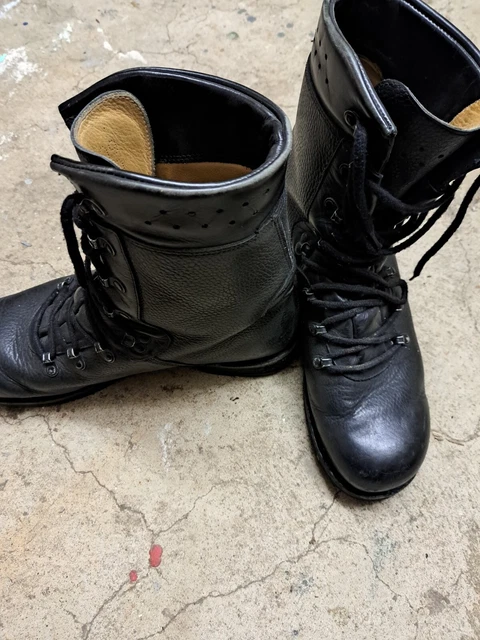 ORIGINAL BUNDESWEHR KAMPFSTIEFEL HAIX BW Einsatzstiefel Springerstiefel ...
