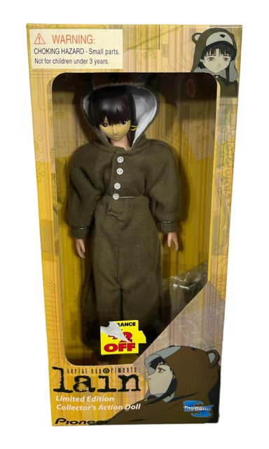 SERIAL EXPERIMENTS LAIN in Teddy Bear Outfit Limited Edition Action ...