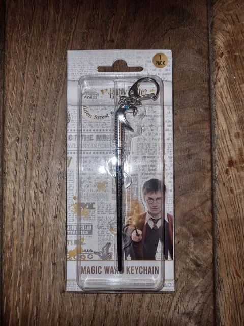 HARRY POTTER MAGIC WAND Key Ring Chain Draco Malfoy £5.00 - PicClick UK