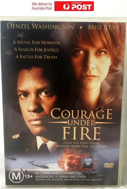 COURAGE UNDER FIRE DVD Denzel Washington Meg Ryan Action And Adventure $6.87 - PicClick AU