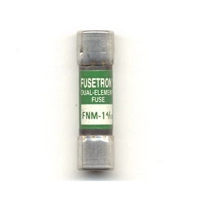 FNM-1-4/10 - 1-4/10 Amp Fusetron Time-Delay Suppl. Cartridge Fuse 250V ...