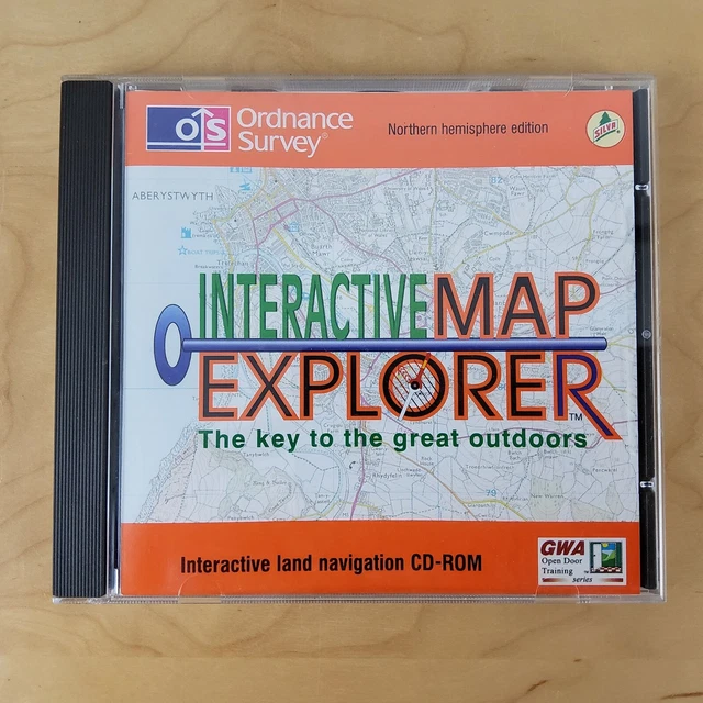 ORDNANCE SURVEY INTERACTIVE Map Explorer Cd-Rom Map Reading Tutorial ...