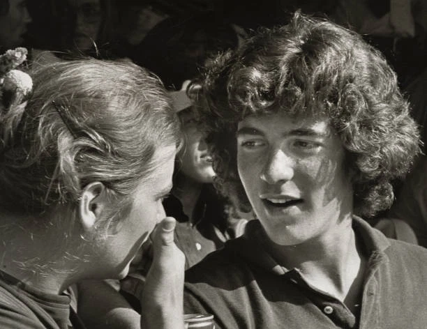 JOHN F. KENNEDY, Jr. & Kerry Kennedy at 7th RFK Pro-Celebrity - 1978 ...