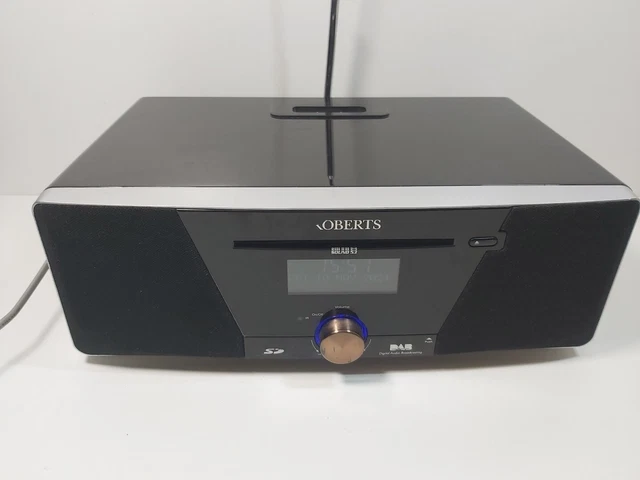 ROBERTS MP-SOUND 53 Lettore CD DAB FM Radio Ipod Dock RICAMBI O ...