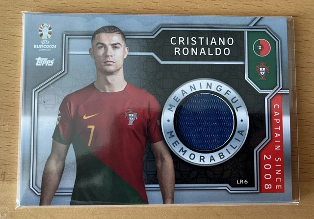 TOPPS MATCH ATTAX euro 2024 Cristiano ronaldo Relic Card EUR 250,00 ...