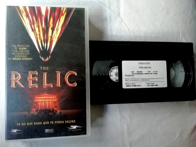 THE RELIC TAPE VHS Peter Hyams Penelope Ann Miller Thon Sizemore Pal ...