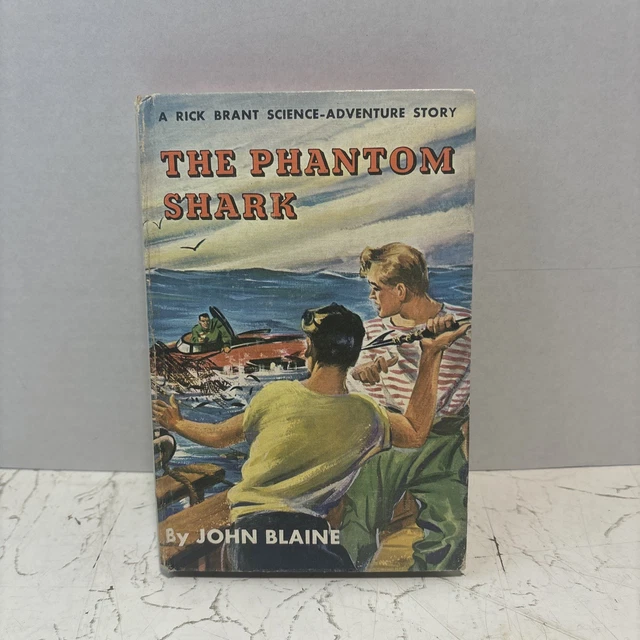 THE PHANTOM SHARK Rick Brant Science Adventure Book #6 By John Blaine £ ...