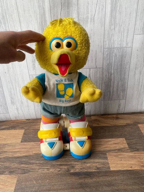 SESAME STREET BIG Bird Walk and Talk Vintage 1997 Tyco Toy £9.99 ...