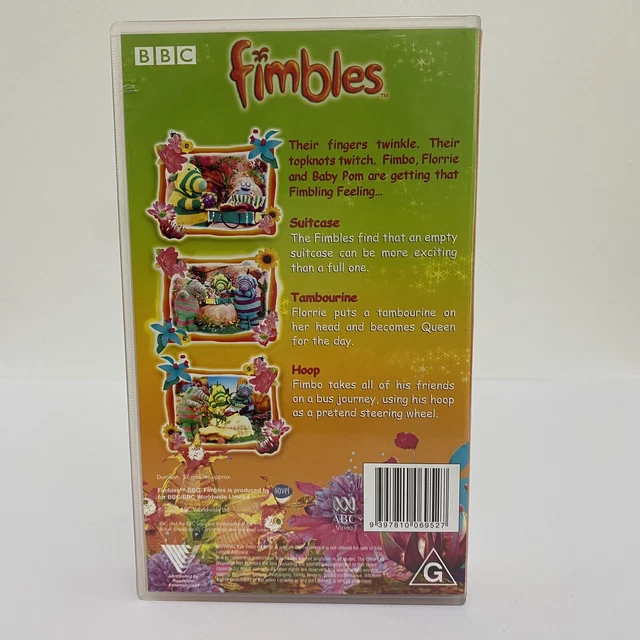 ABC KIDS VHS Video Tape Fimbles (VHS, 2003) Get the Fimbling Feeling ...