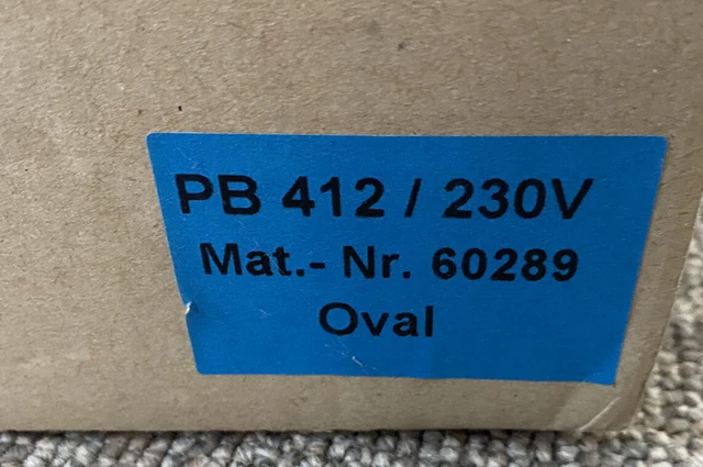 VORWERK KOBOLD STAUBSAUGER, Polsterboy PB 412 in OVP EUR 19,00 - PicClick DE