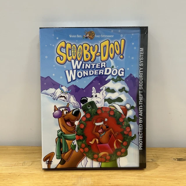 SCOOBY DOO WINTER Wonderdog DVD Christmas Ornament Included 2002 Sealed ...