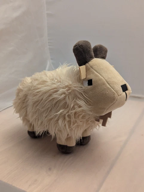 MINECRAFT GOAT MOJANG Plush Soft Toy Mattel 2022 Game £12.12 - PicClick UK