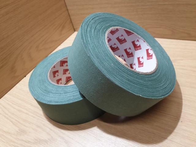 SNIPER TAPE X2 Green British Army Scapa Sniper Tape Ex-MOD 50mX50mm £14 ...