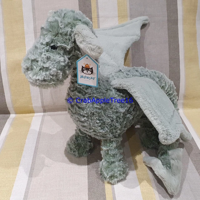 JELLYCAT DRAKE DRAGON Soft Toy Plush BNWT NEW D168 £99.99 - PicClick UK