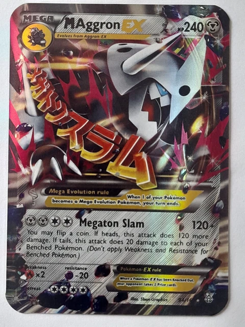 CARTE POKEMON : MEGA -Aggron EX - HP 240 EUR 1,00 - PicClick FR