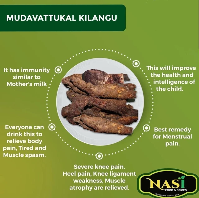 NASI MUDAVATTUKAL KIZHANGU Soup Powder Veg Goat Leg Supports Joint ...