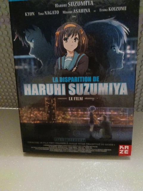 ÉDITION COLLECTOR BLU-RAY + Dvd la disparition de haruhi suzumiya Kazé EUR 25,00 - PicClick FR