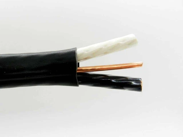 50' 8/2 NM-B Wire With Ground Romex Non-Metallic Sheathed Cable Black ...