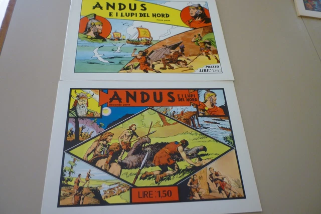 ANDUS E I Lupi Del Nord 1° E 2° Parte A Colori Ristampe Conti Come ...