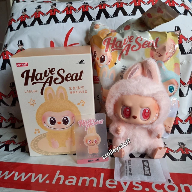 AUTHENTIC POPMART LABUBU The Monsters Have A Seat Series Plush - DADA ...