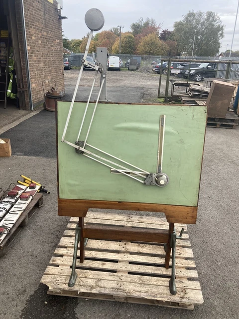 RARE/VINTAGE FRANZ KUHLMANN Drafting Table / Architects Drawing Board £ ...
