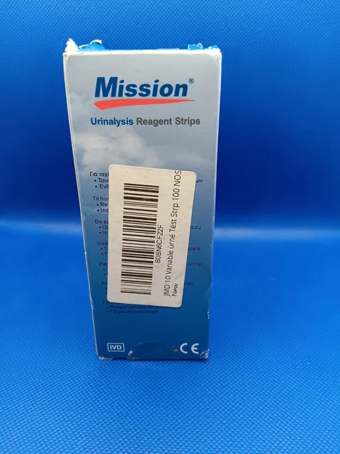 MISSION 10 PARAMETER Urinalysis Reagent Urine Test Strips UTI -100 ...