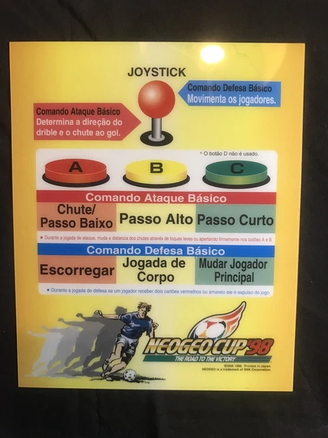 MINI MARQUEE NEO Geo Cup 98 Mvs Snk Arcade No Console Aes Cd Cdz EUR 7 ...