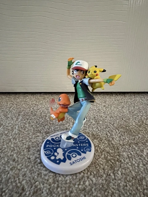 POKEMON MEGAHOUSE G.E.M. Satoshi Ash Charmander Pikachu Figure £40.00 ...