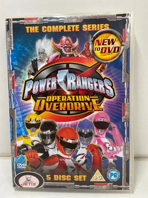 POWER RANGERS OPERATION Overdrive The Complete Series DVD 2008 Samuell Benta £15.99 - PicClick UK