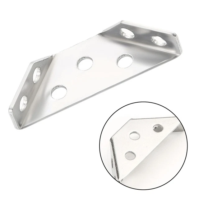 TRIANGLE SUPPORT STAINLESS Steel Connectors for Various Furniture 20 ...