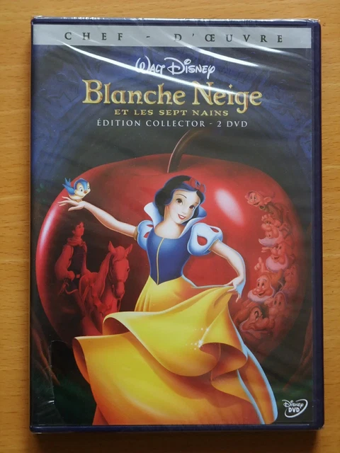 BLANCHE NEIGE ET LES 7 SEPT NAINS Walt Disney NEUF Edition collector 2 ...