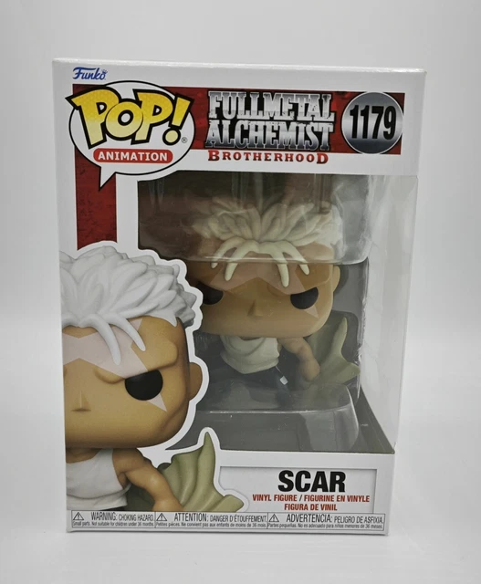 FUNKO POP! ANIMATION #1179 Scar Fullmetal Alchemist Brotherhood EUR 9 ...