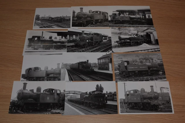 GWR/BR TANK ENGINES X 12 Vintage Photos Ref Hr27 £4.50 - PicClick UK