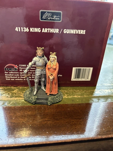 BRITAINS TOY SOLDIERS King Arthur And Guinevere 41136 £15.00 - PicClick UK