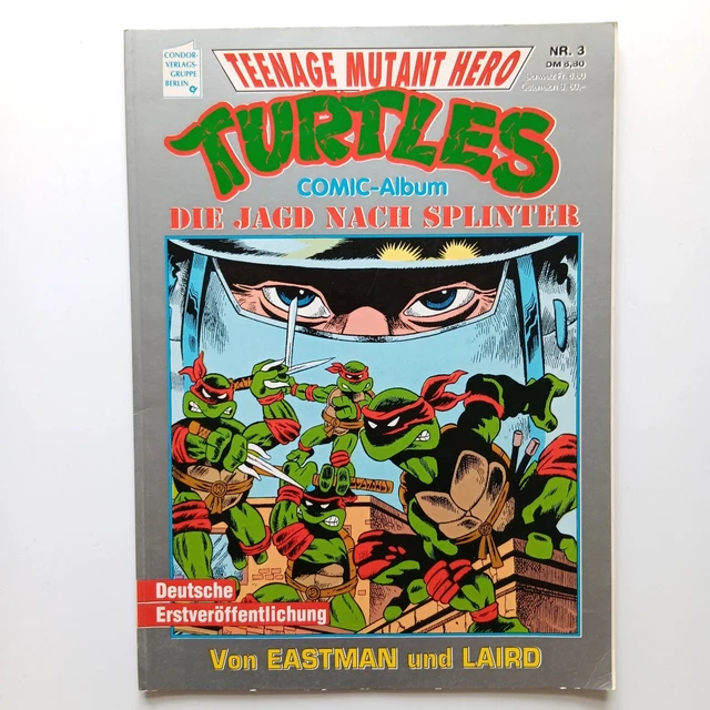TEENAGE MUTANT HERO Turtles TMNT, Band 3 (1992), Condor Conpart | Z 1-2 ...