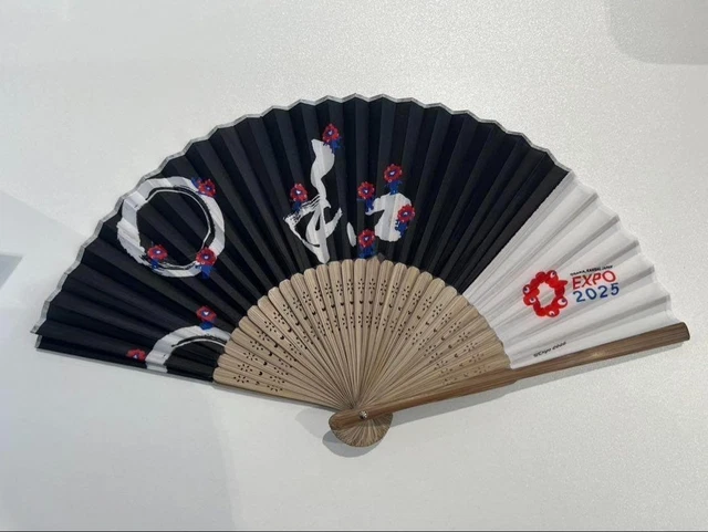 EXPO 2025 MYAK Myak Fan, Limited Osaka Expo Venue, Folding Hand Fan ...