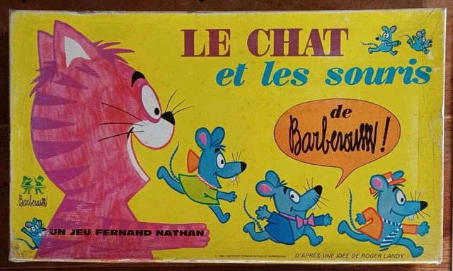 ANCIEN JEU DE société Le Chat et les Souris De Barberousse Fernand ...