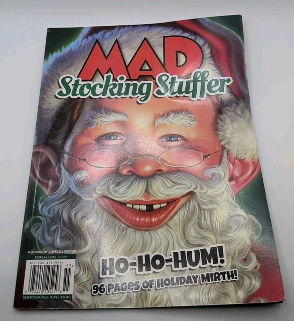 MAD MAGAZINE STOCKING Stuffer Special Issue Color Collection Christmas ...