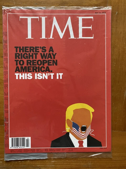 TIME MAGAZINE 2020 There Is A Right Way Trump Pandemic NEW SEALED No ...