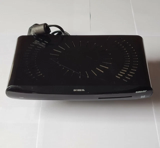 EUROVOX EX1000 SL DVB Freeview box receiver with plug *No Remote* £4.50 ...