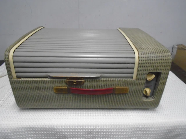 VINTAGE PORTABLE FERGUSON Record Player Collaro Conquest for Spares or ...