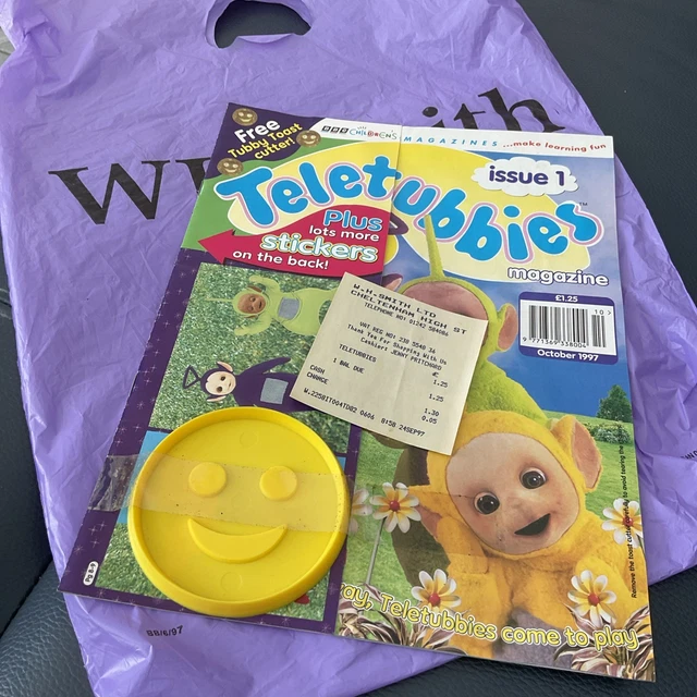 HIGHLY COLLECTABLE, 1997 Teletubbies Magazine With Gift, Issue 1 £16.32 ...