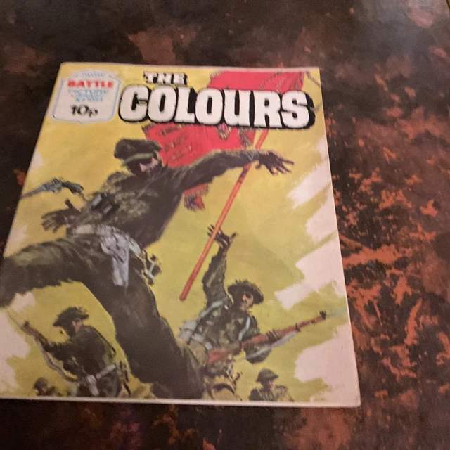 FLEETWAY BATTLE PICTURE Library Comic no 1054 The Colours EUR 3,80 ...