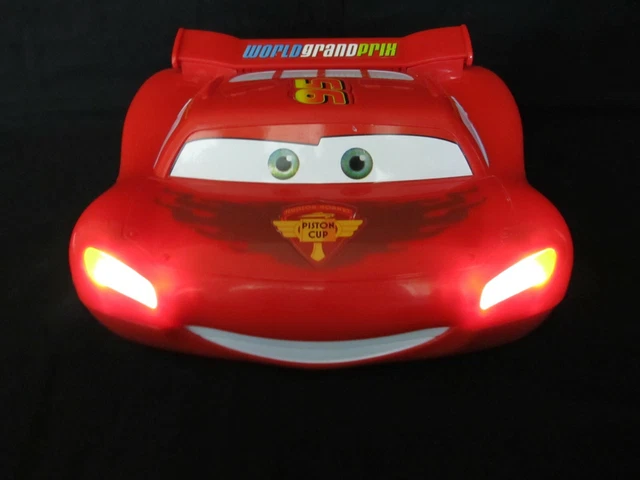 VTECH DISNEY PIXAR Cars Lightning McQueen Learning Laptop w/Tire Mouse ...
